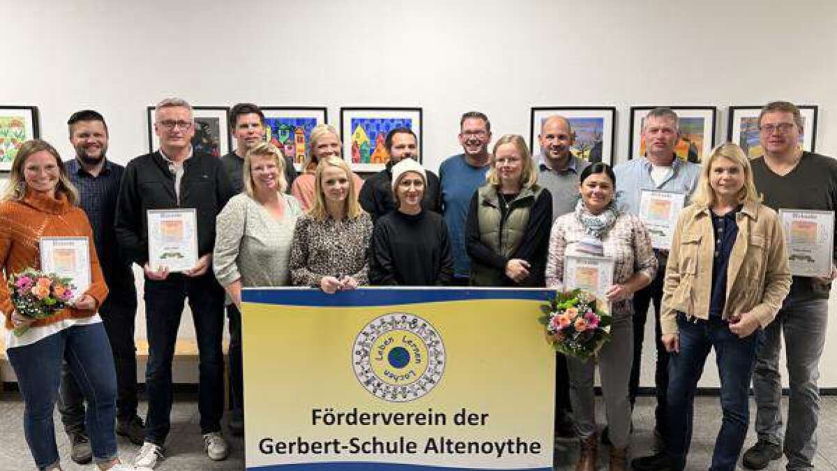 Jan Lübbers ist neuer Vorsitzender des Fördervereins der Gerbert-Schule ...