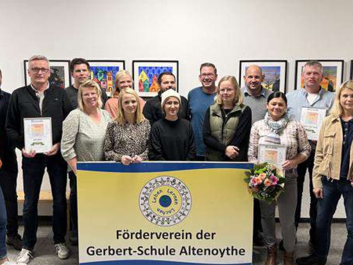 Jan Lübbers ist neuer Vorsitzender des Fördervereins der Gerbert-Schule ...