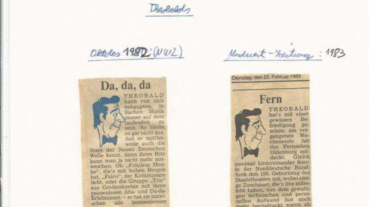 Oldenburg: Jonas Christopher Höpken auf den Spuren von Theobald