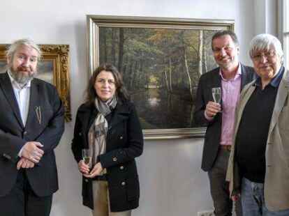 Varel: Ausstellung „Julius Preller - der Fabrikant als Maler“ eröffnet