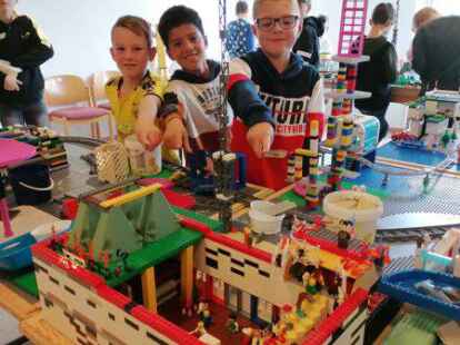 CVJM Emden lud drei Tage lang Kinder zum Bauen mit Legosteinen ein