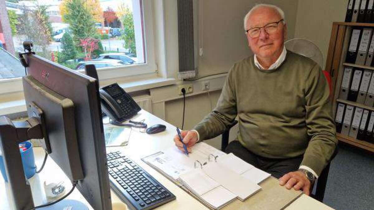 langjähriger Mitarbeiter bei K+R Eilers in Harkebrügge: Mit 80 Jahren soll dann jetzt auch ...