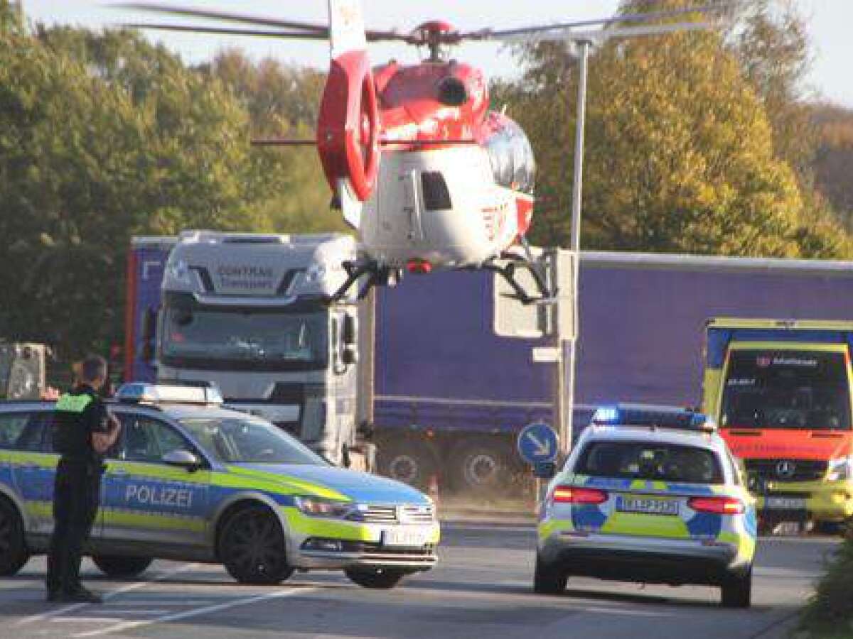 Unfall in Wildeshausen: 14-jährige Radfahrerin von Lkw angefahren