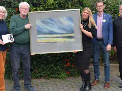 Mariengymnasium Jever: Aquarell von Hans Joachim Beyer als ...