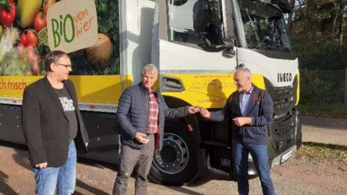 Wirtschaft in der Gemeinde Großenkneten: Kornkraft-Lkw mit Biosprit