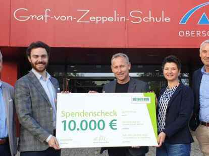 Graf-von-Zeppelin-Schule Ahlhorn: Firma Heidemark unterstützt Sprachförderung