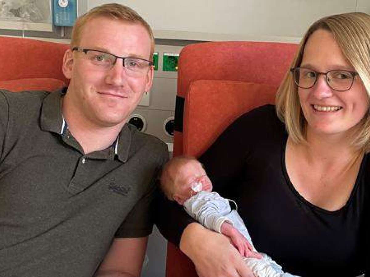 Frühchen im Klinikum Leer: Baby Marlon aus Uplengen kämpft sich ins Leben