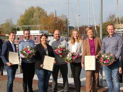 Raiffeisen-Volksbank Varel-Nordenham: Ehrung langjähriger Mitarbeiter