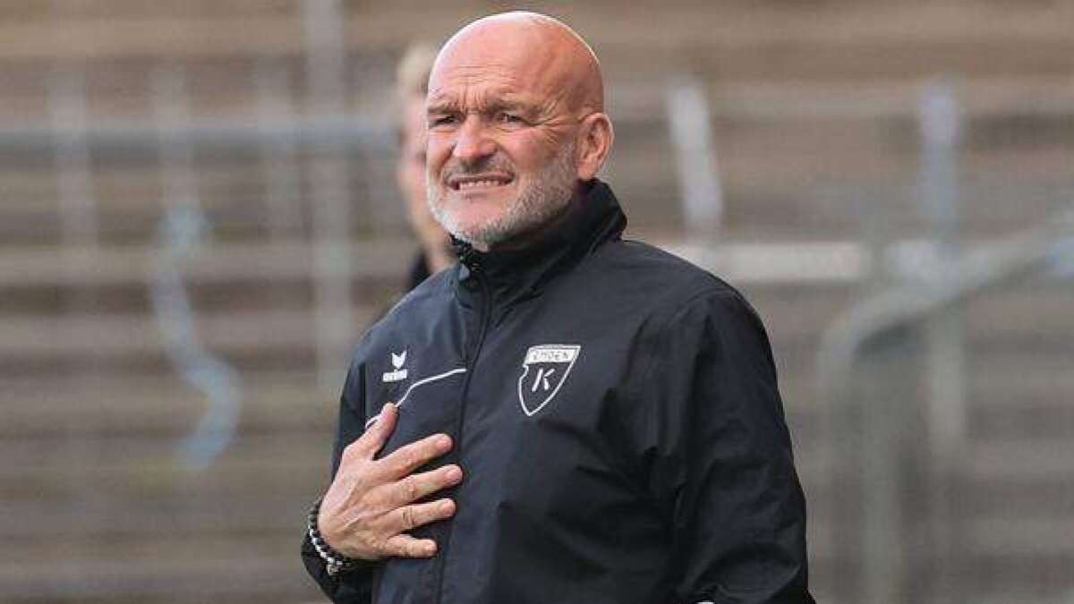 Stefan Emmerling will die Saison von Kickers Emden in der Regionalliga ...