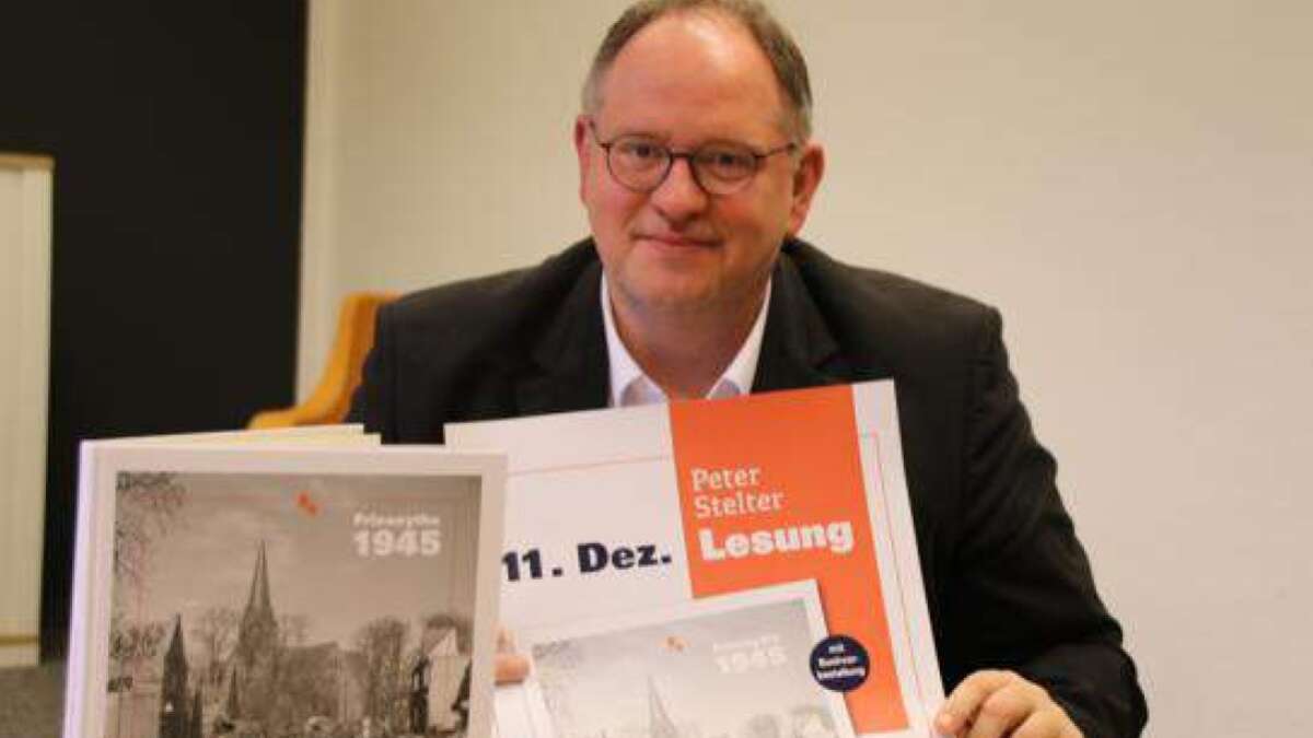 Friesoythe 1945: Peter Stelter präsentiert neues Geschichtsbuch