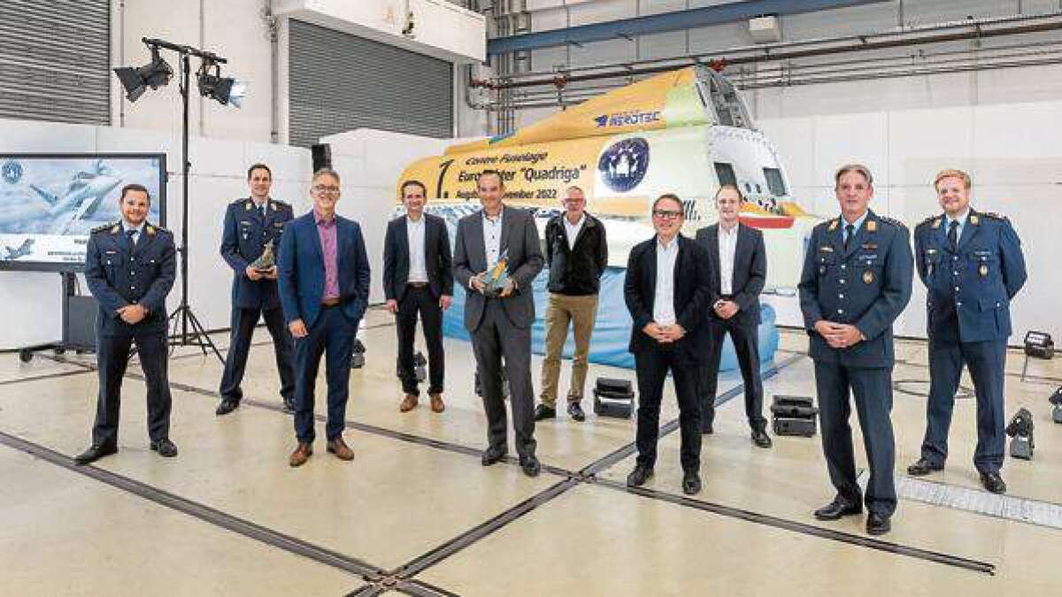Premium Aerotec liefert erstes Rumpfmittelteil für neuen Eurofighter aus