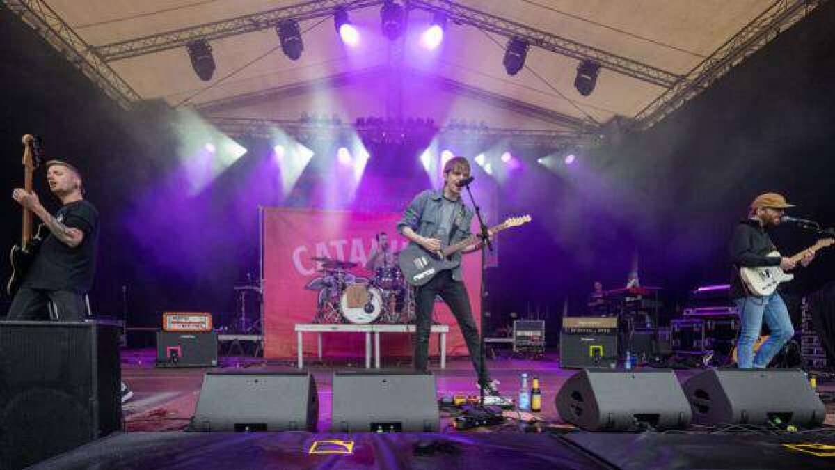 Die Oldenburger Punk-Band Catapults gibt ein Konzert im Cadillac.