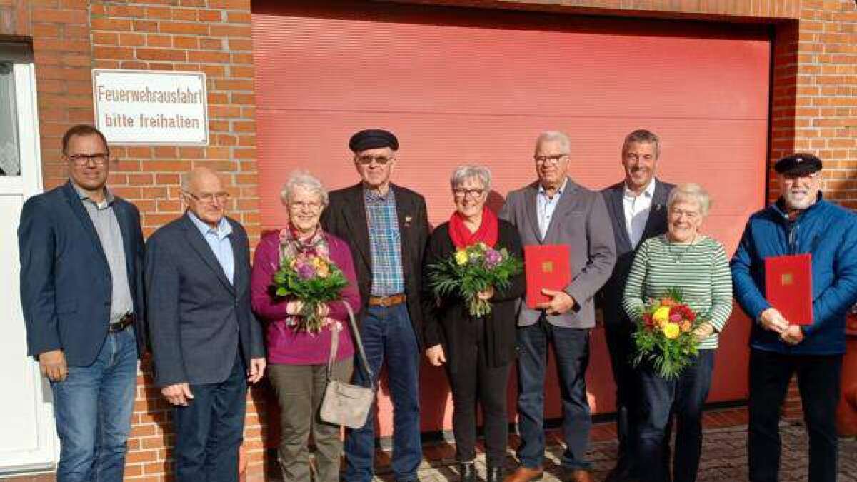 Krummhörner SPD ehrt Mitglieder: Hinrich Fokken, Klaus Braun und ...