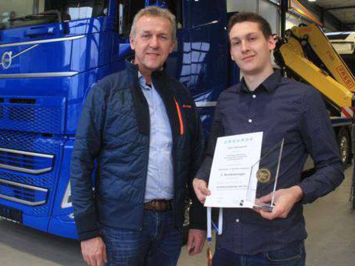 Tom Oltmanns aus Beverbruch: Er ist Deutschlands drittbester Metallbauer