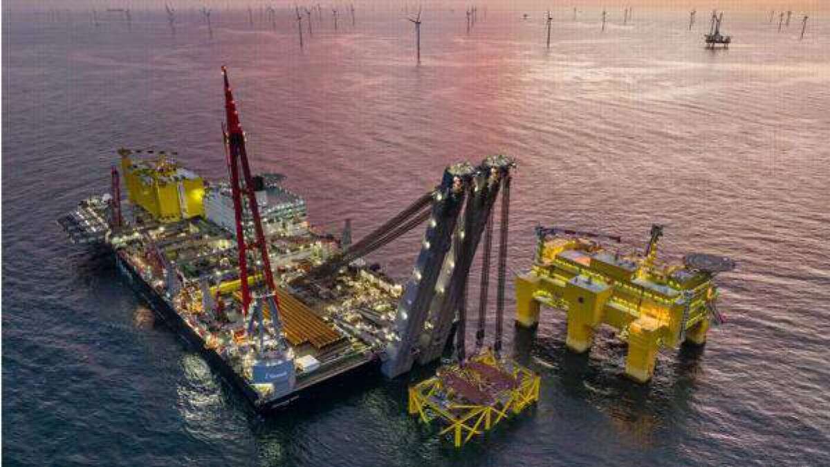 Offshore-Anschluss-System DolWin6: Das 90 Kilometer lange Stromkabel ...