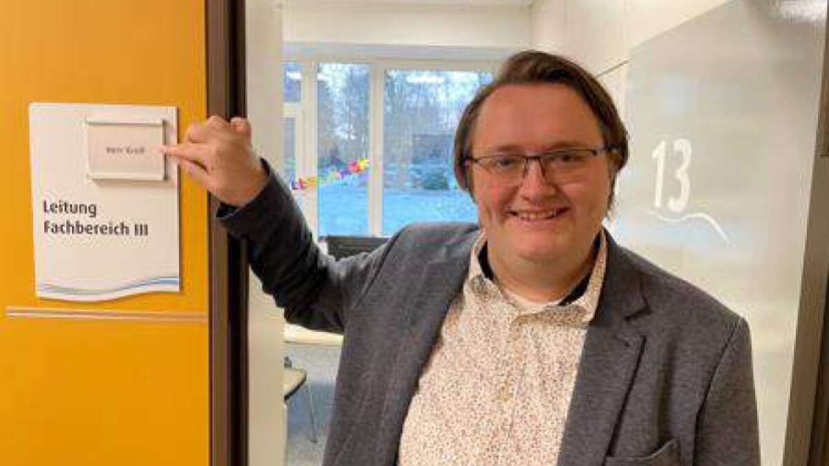 Rathaus Sande: Christian Kroll ist neuer Kämmerer