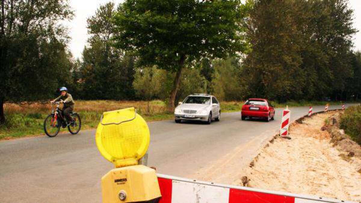 Arbieten am Radweg zwischen Querenstede und Holtange dauern länger als ...
