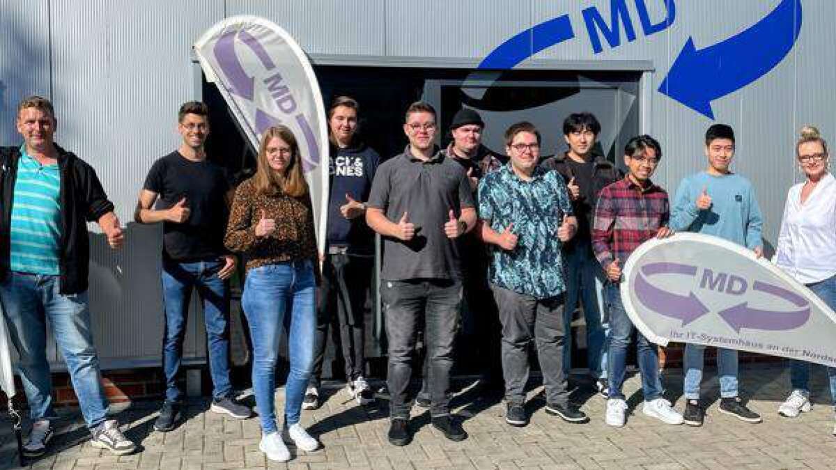 Die Firma MD Hardware & Service GmbH aus Emden hat, trotz Randlage ...