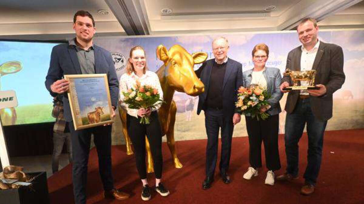 Goldene Olga 2022: Das sind die besten Milchviehbetriebe in Niedersachsen