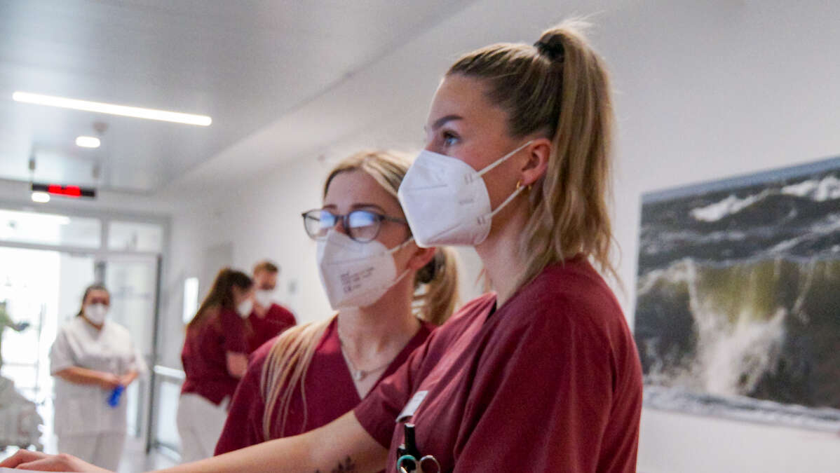Nordwest Krankenhaus Sande: Azubis machen die Arbeit alleine