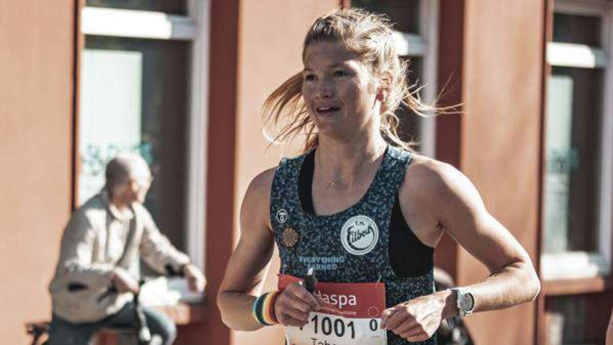 Tabea Themann aus Friesoythe rennt in Marathon-Spitze