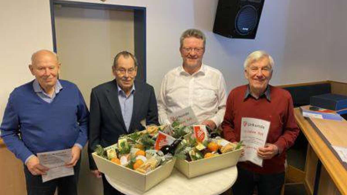 SVE Wiefelstede: Ehrungen für langjährige Mitgliedschaft im Sportverein