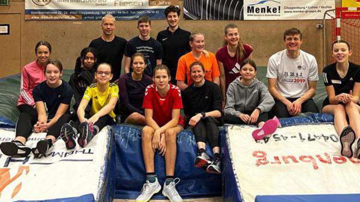 Stabhochsprung: Talente feilen in Cloppenburg an Form für ...