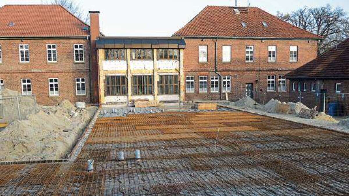 Rathaus Friedeburg wird erweitert