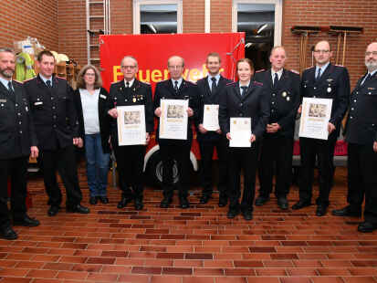 Feuerwehr Brettorf: Abschiedsgeschenk bei Jahreshauptversammlung