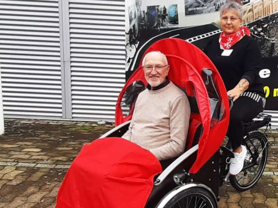 Ausflug mit der Rikscha: Malteser Hilfsdienst Friesoythe bietet ...