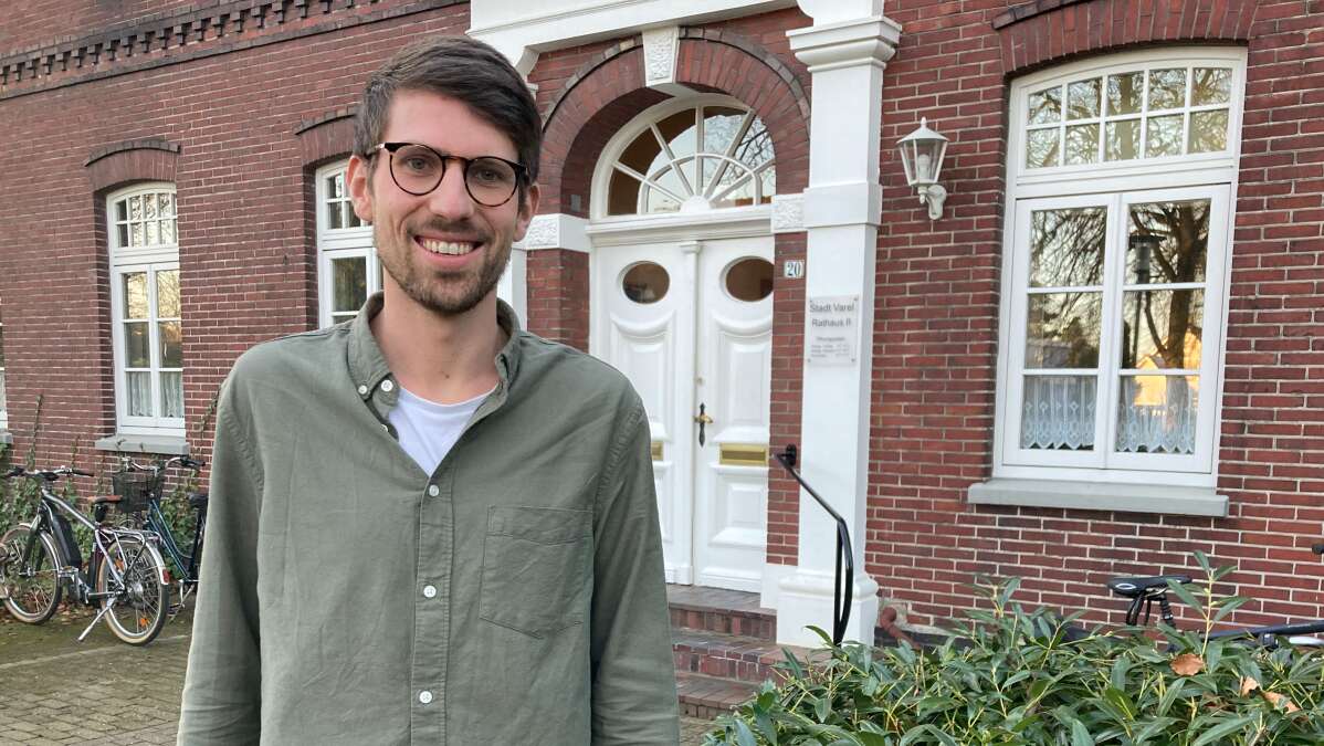 Stadt Varel: Klimaschutzmanager David Ahlers hält Vortrag im Rathaus