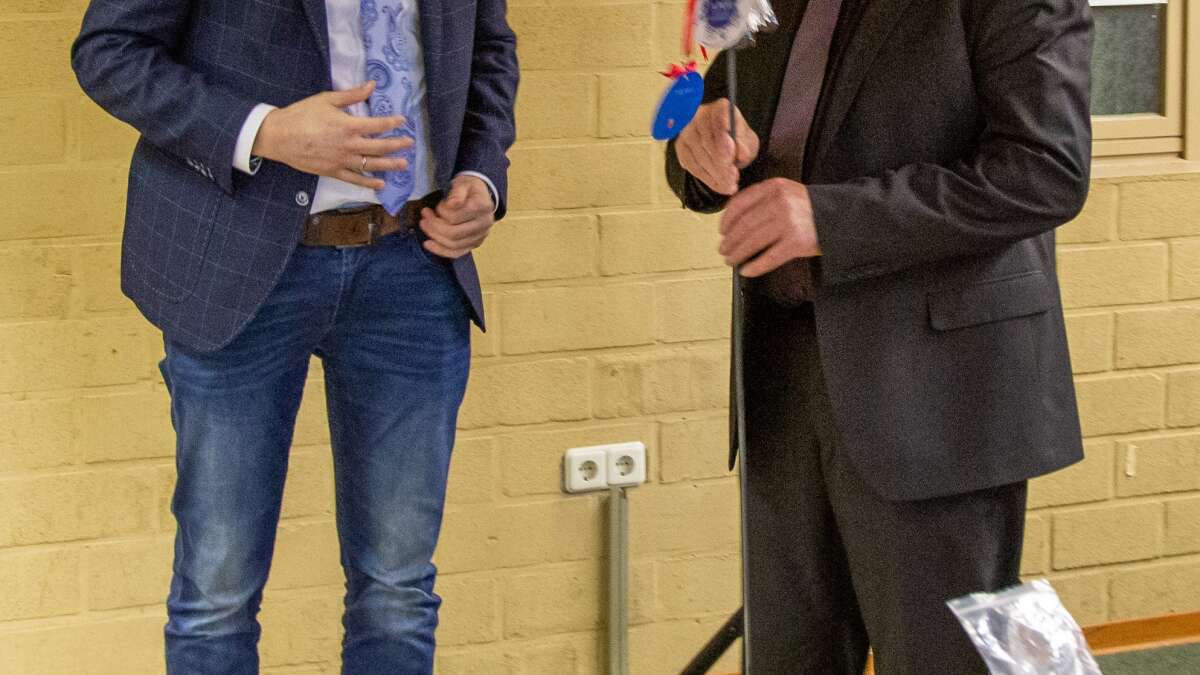 Helmut Janßen leistete 33 Jahre Vorstandsarbeit bei Aper Sportfischern ...