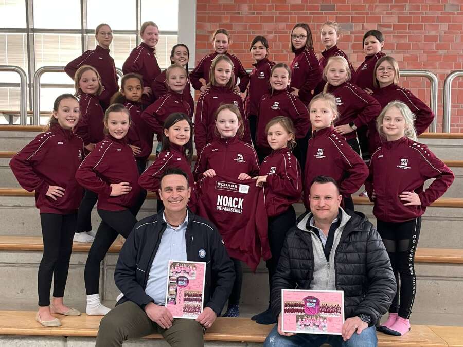 Sport Club Wildeshausen: Kinder Dance Teams bekommen neue Trainingsjacken
