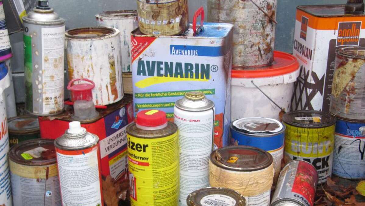 Mobile Problemstoffsammlung in Bad Zwischenahn: Farben, Lacke und ...