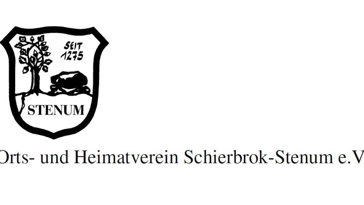 Orts- und Heimatverein Schierbrok-Stenum: Hauptversammlung und Neues zu ...