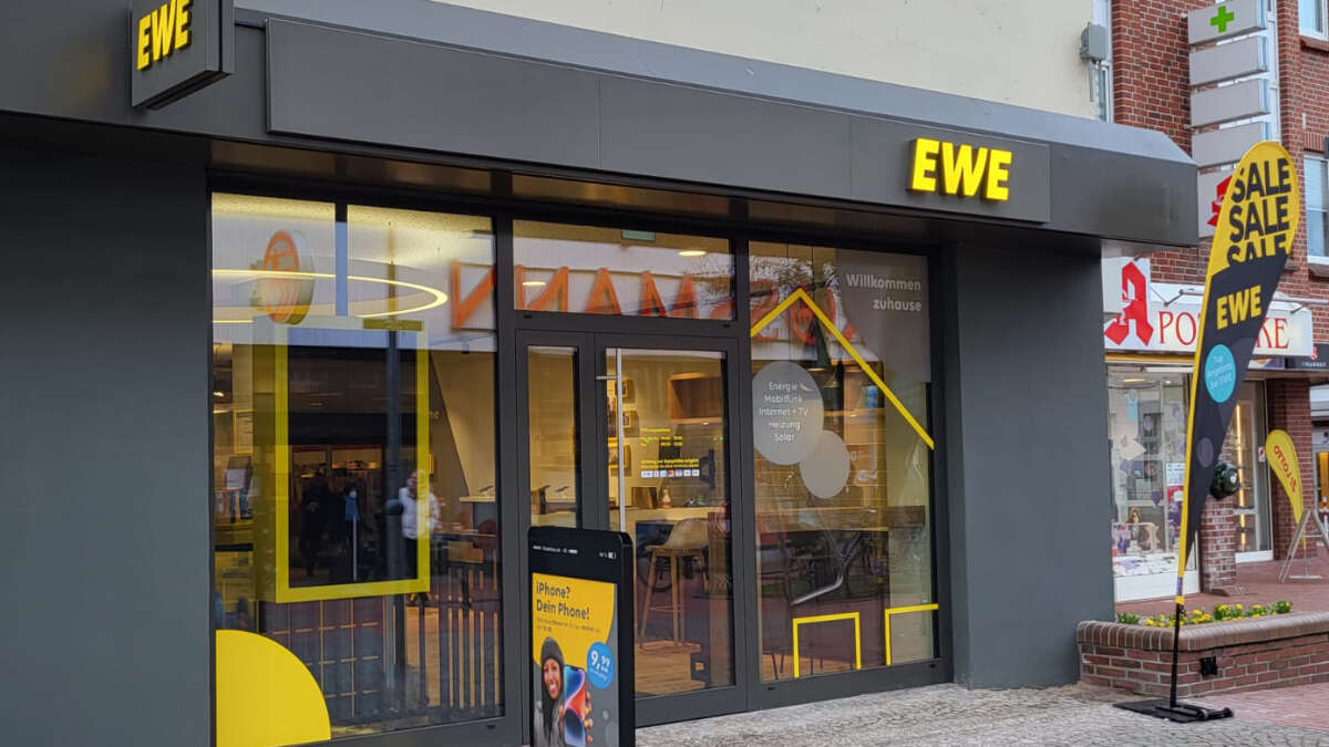 EWE eröffnet in Nordenham „Zuhause-Shop“