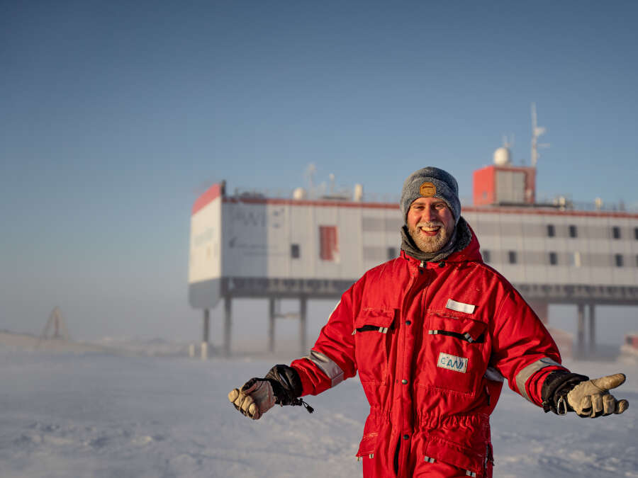 Alfred-Wegener-Institut: Michael Trautmann berichtet über Station ...