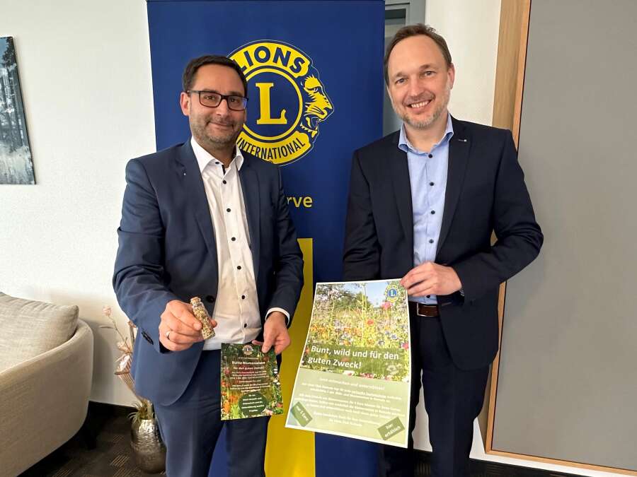 Lions Club Rastede: Verkauf von Saatmischungen für Blühwiese für guten ...