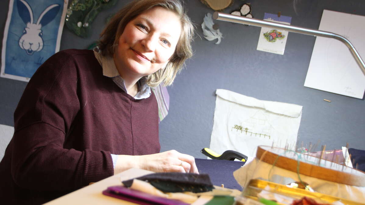 Galerie.4 Dötlingen: Textilkünstlerin Stephanie Ritterhoff neu dabei