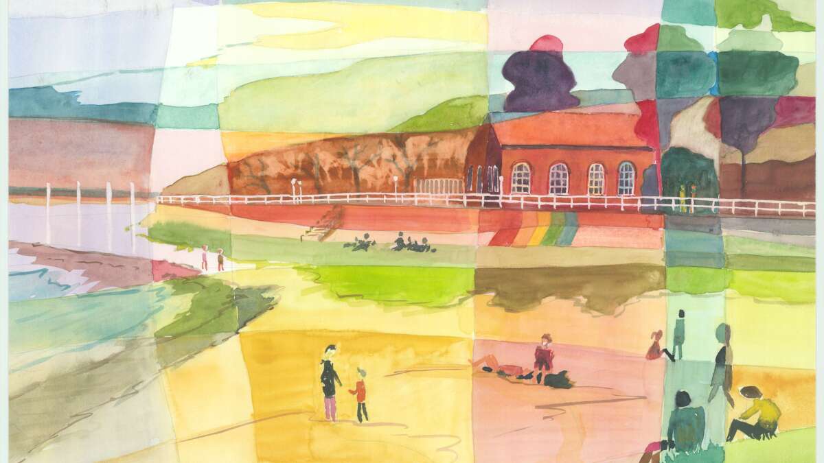 Kunst: Hilke Büsing stellt im Weltnaturerbeportal in Dangast aus