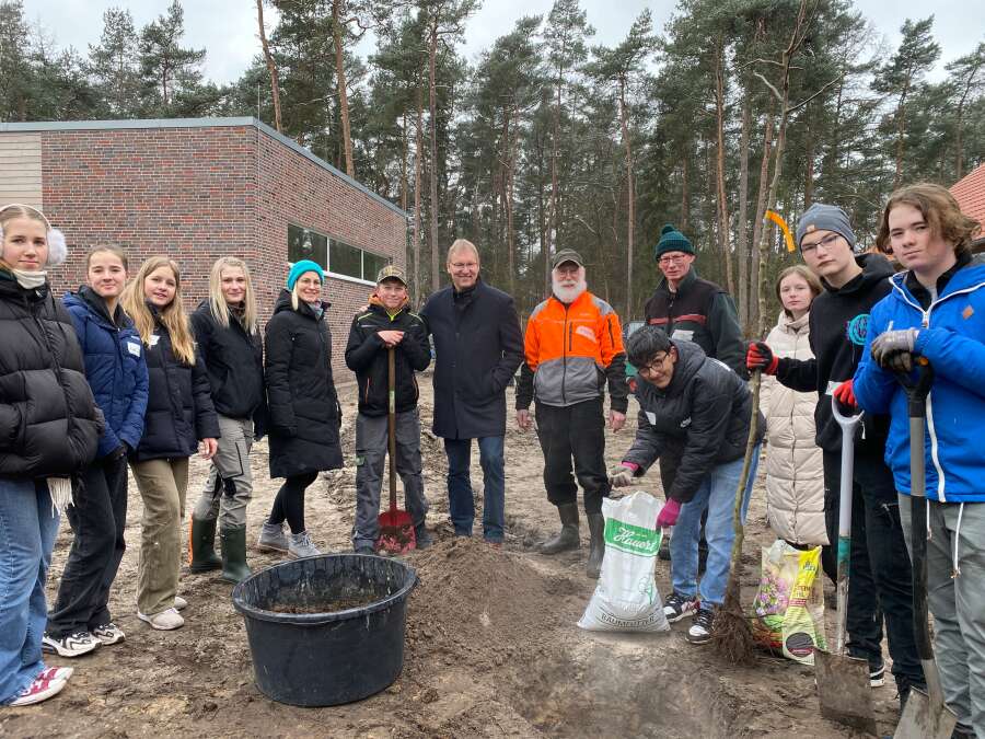 Waldschule Hatten: Start fürs grüne Klassenzimmer ist gemacht