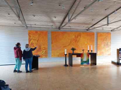 50 Jahre Kreuzkirche Sandkrug: Experten diskutieren über das Altarbild