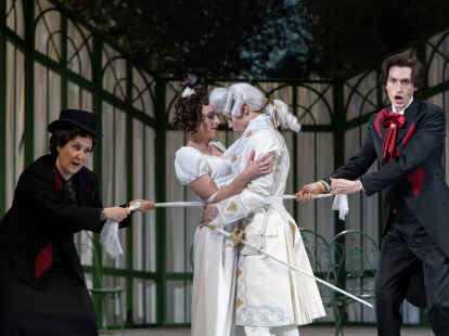 Strauss’ Komödie „Der Rosenkavalier“ bodenständig inszeniert