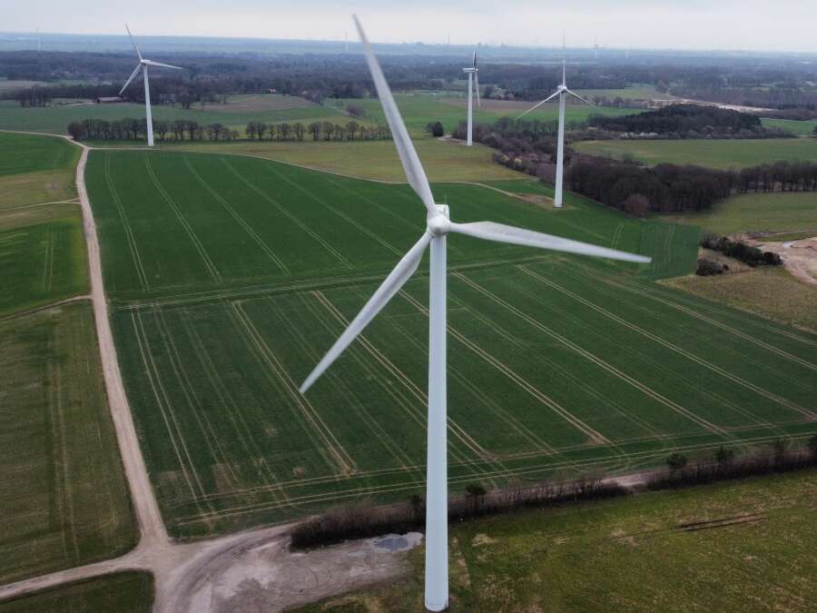 Windpark Grüppenbühren: Repowering macht aus sieben Anlagen drei