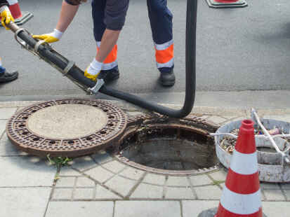 Kanalnetz in Butjadingen: OOWV reinigt die Abwasserleitungen