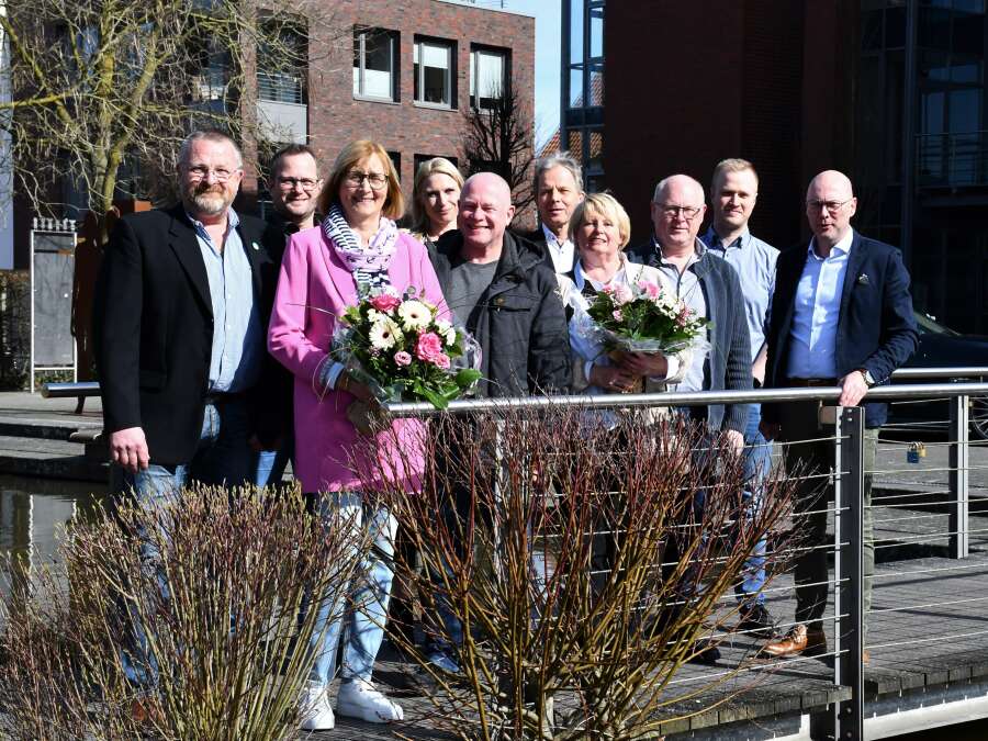 Feierstunde im Rathaus: Ruheständler der Cloppenburger Stadtverwaltung ...