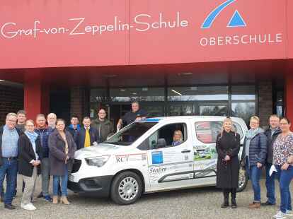 Graf-von-Zeppelin-Schule in Ahlhorn: Neues Auto Hilfe für die Oberschule