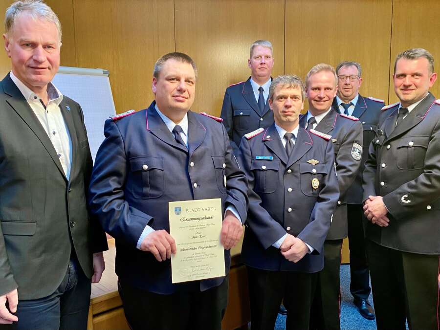 Feuerwehr Varel: Meik Eilers ist neuer zweiter Ortsbrandmeister