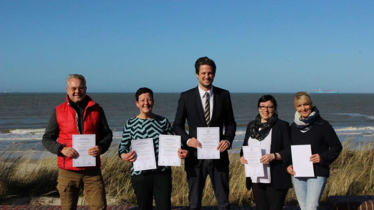 Thalasso-Nordseeheilbad: Insel Wangerooge erneut zertifiziert