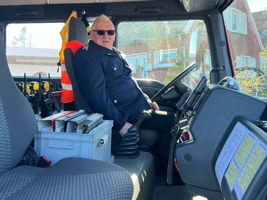Feuerwehr Hinte: Alfred van Hoorn seit sechs Jahrzehnten dabei